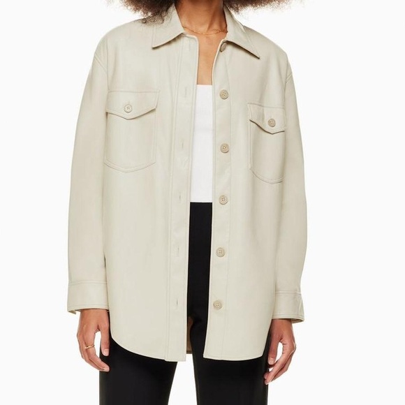 Wilfred | Jackets & Coats | Aritzia Wilfred Free Merino Wool Jacket ...